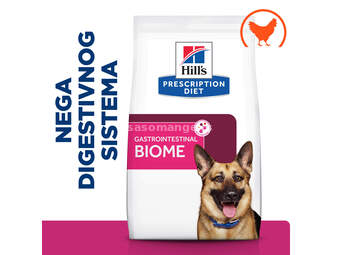 Hill's Prescription Diet dog veterinarska dijeta Gastrointestinal Biome 1.5kg