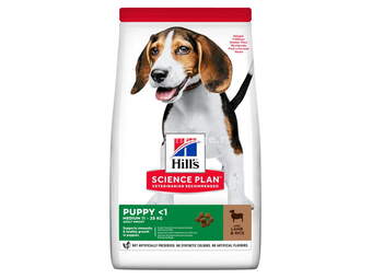 Hill's Science Plan hrana za pse Medium Puppy - Jagnjetina i pirinač 14kg