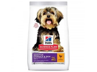 Hill's Science Plan hrana za pse Small&amp;Mini Adult - Stomach&amp;Skin 1.5kg