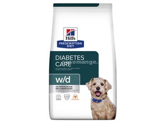 Hill's Prescription Diet dog veterinarska dijeta W/D 1.5kg