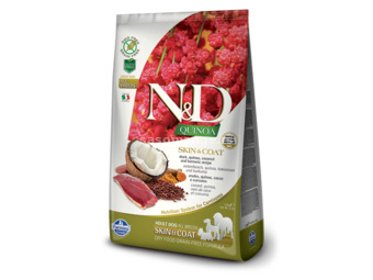 N&amp;D Quinoa hrana za pse - Skin &amp; Coat Duck 7kg