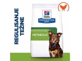 Hill's Prescription Diet dog veterinarska dijeta Metabolic - piletina 1.5kg