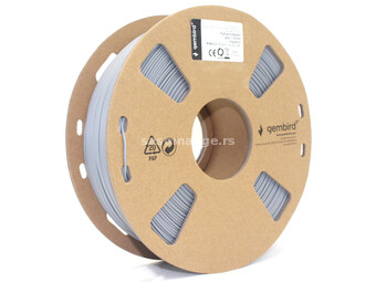 3DP-PLA1.75-01-GR PLA Filament za 3D stampac 1,75mm kotur 1KG GREY - SIVA