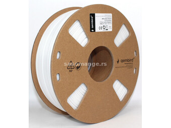 3DP-ABS1.75-01-W ABS Filament za 3D stampac 1.75mm, kotur 1KG WHITE