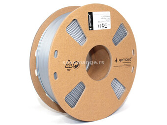 3DP-PLA1.75-01-S PLA Filament za 3D stampac 1,75mm kotur 1KG SILVER Srebrna