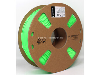 3DP-PLA1.75-01-FG PLA Filament za 3D stampac 1.75mm, kotur 1KG plamen sjajan Green