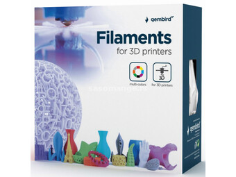 3DP-ABS1.75-01-FR ABS Filament za 3D stampac 1.75mm, kotur 1KG, plamen sjajan RED