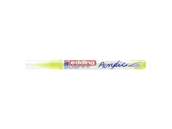 Akrilni marker E-5300 fine 1-2mm obli vrh Edding neon žuta