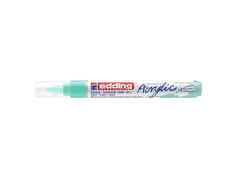 Akrilni marker E-5100 medium 2-3mm obli vrh Edding tirkiz