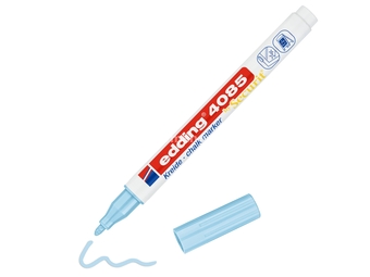 Marker za staklo CHALK MARKER E-4085 1-2mm pastel Edding plava