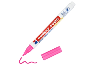 Marker za staklo CHALK MARKER E-4085 1-2mm neon Edding roze