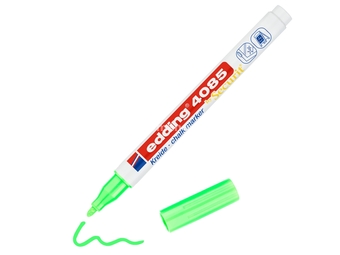 Marker za staklo CHALK MARKER E-4085 1-2mm neon Edding zelena