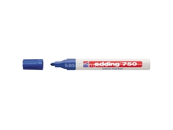 Paint marker E-750 2-4mm Edding plava