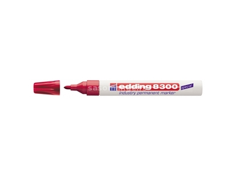 Industrijski permanent marker E-8300 1,5-3mm Edding crvena