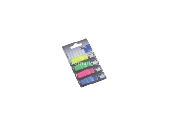 Page marker INFO FLAGS 4x12,5x43 mm, 4x36l, 4 boje Info Notes sortirano