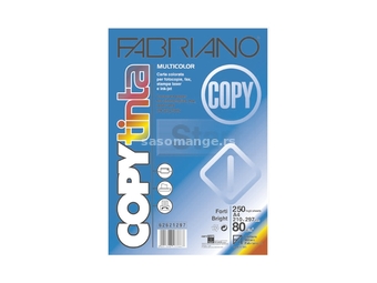 Fotokopir papir Copytinta A4 80g pk250 Fabriano 62621297 jarko mešani 5boja