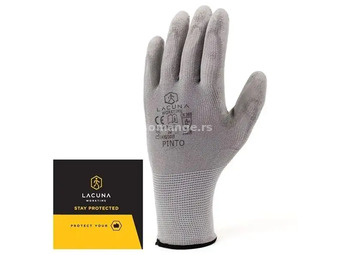 Zaštitne rukavice sa poliuretanom PINTO Siva 10