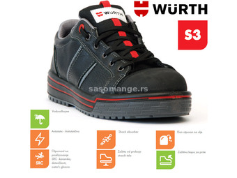 Wurth Bezbednosne patike Sneakers S3 plitke vel. 47