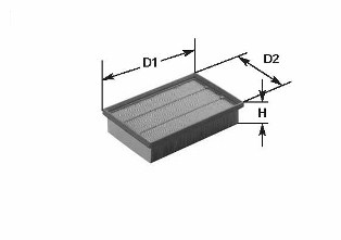 Filter vazduha CLEAN MA1312