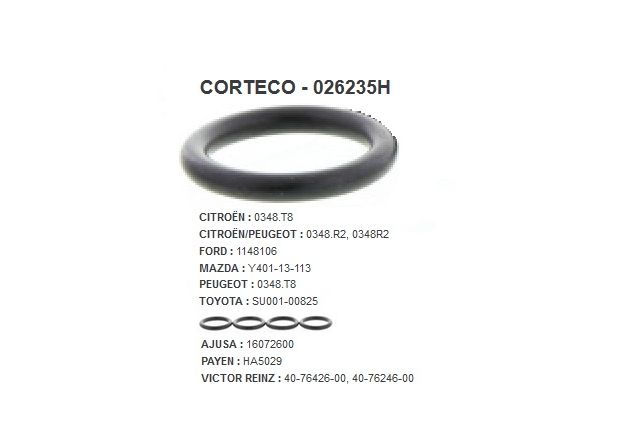Gumica usisa CORTECO 026235H