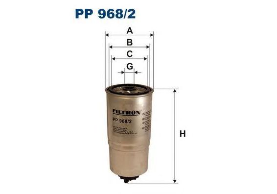 Filter goriva FILTRON PP968/2