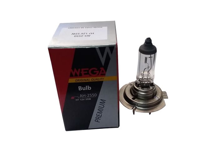 Lámpara H7 12v 55w Premium Wega Original Standard