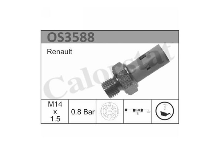 Automat pritiska ulja 0.9 bara Calorstat by Vernet OS3588 8200062452