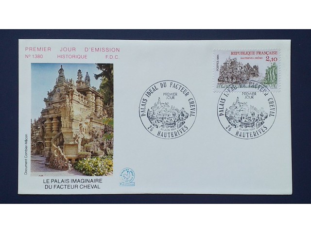 Francuska FDC 30.06.1984. No 1380