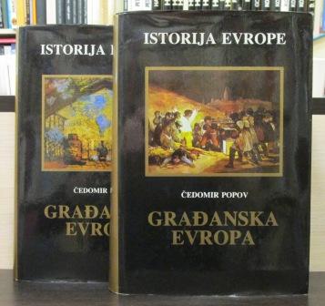 GRAĐANSKA EVROPA – ČEDOMIR POPOV u 2 knjige