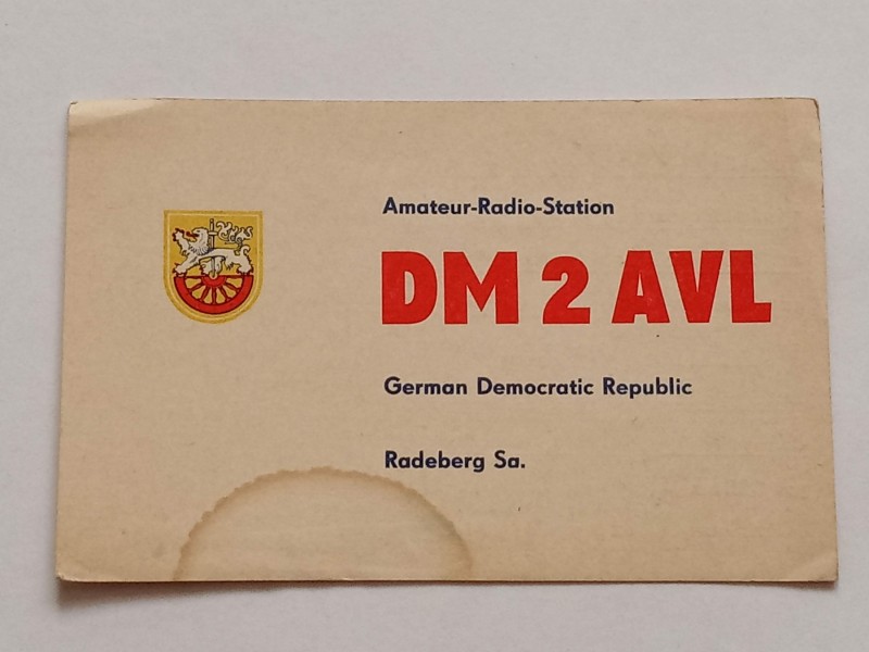 Radio Amateri - Nemačka DDR -