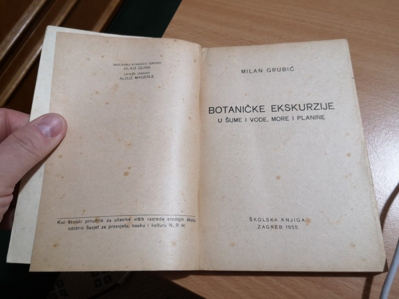 Botaničke ekskurzije u šume i vode, more i planine