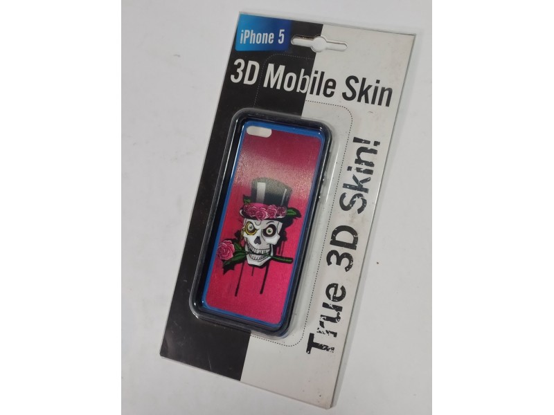 3D Mobile Skin+Obloga iPhone 5