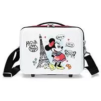 ABS Kofer za šminku Disney Minnie Around the world Paris Red 31539