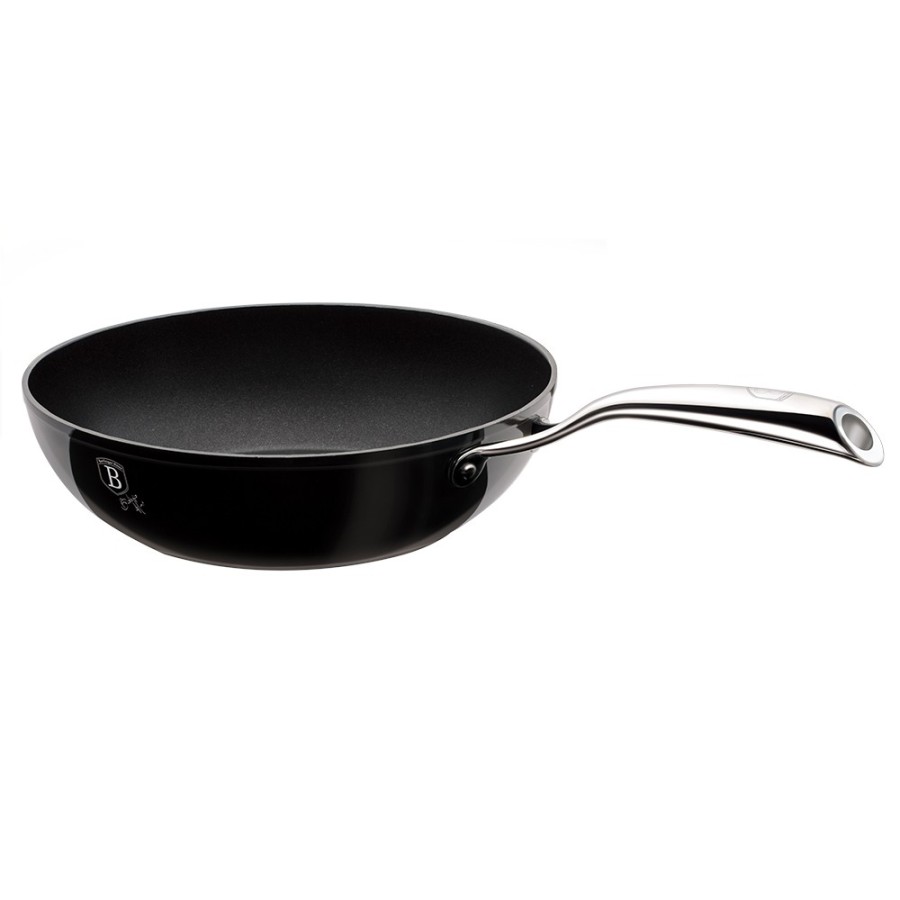 WOK TIGANJ 28CM BLACK ROYAL COLLECTION