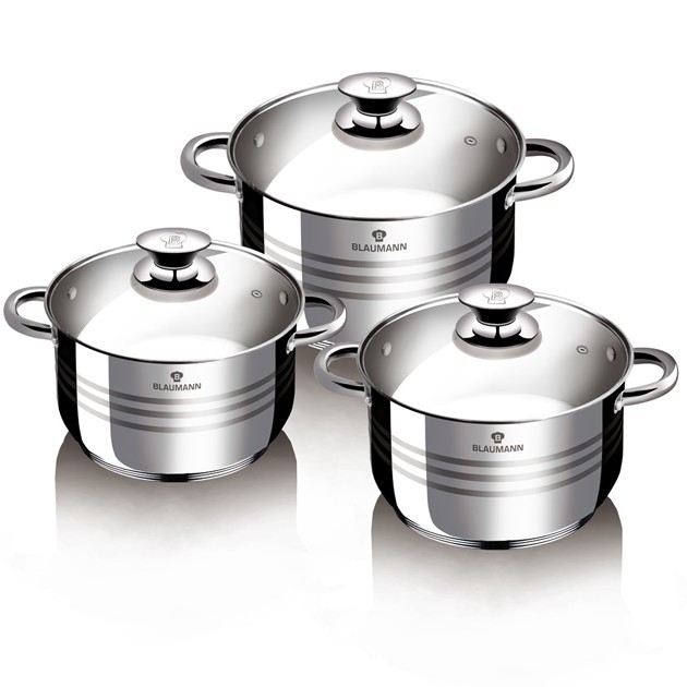 SET INOX POSUDJA 6 KOM -GOURMET LINE