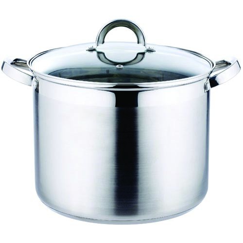 LONAC INOX SA POKLOPCEM 9.5 L 26 cm