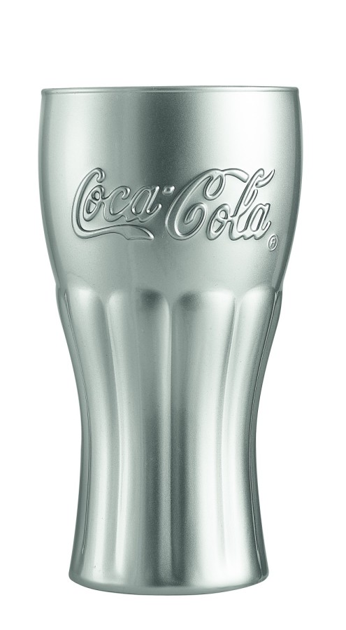 ČAŠA COCA COLA 1/1 LUMINARC SREBRNA