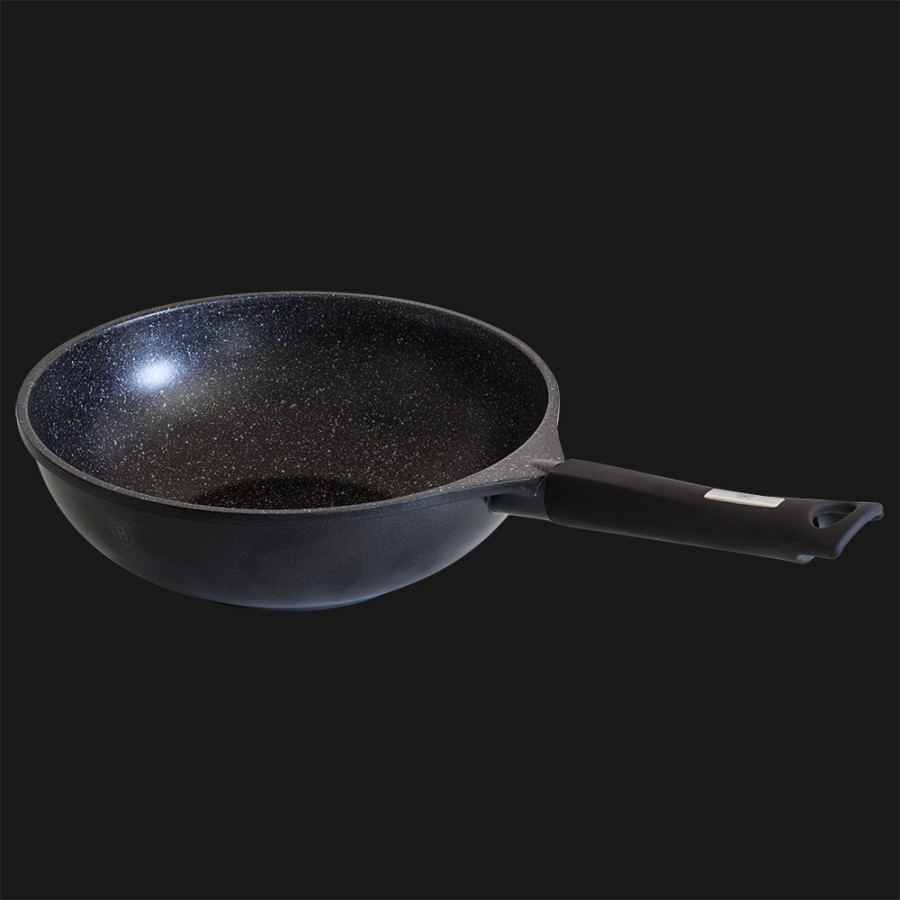 TUČANI WOK TIGANJ AC 28 CM GRANIT DIAMOND LINE