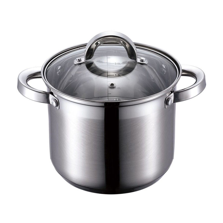 LONAC INOX SA POKLOPCEM 4.5 L 20 cm