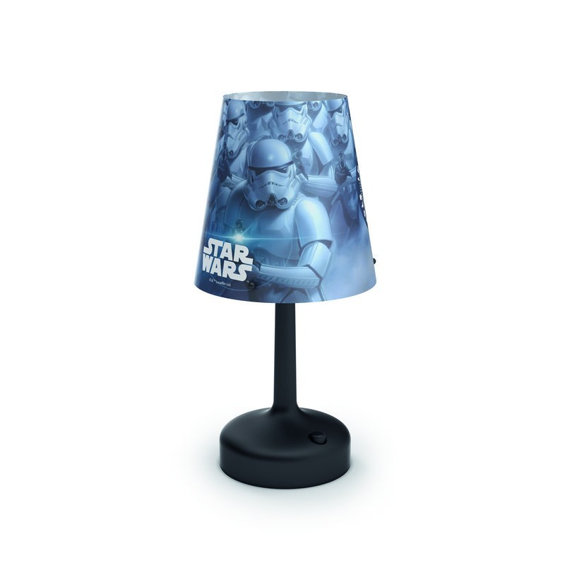 STONA LED SVETILJKA-STORMTROOPER-STAR WARS CRNA