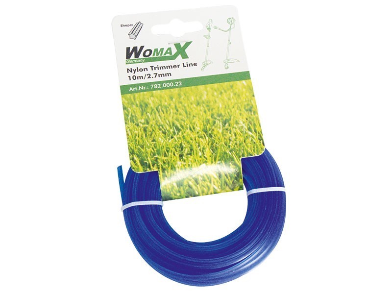 NAJLON ZA TRIMER 10m/1.3mm WOMAX