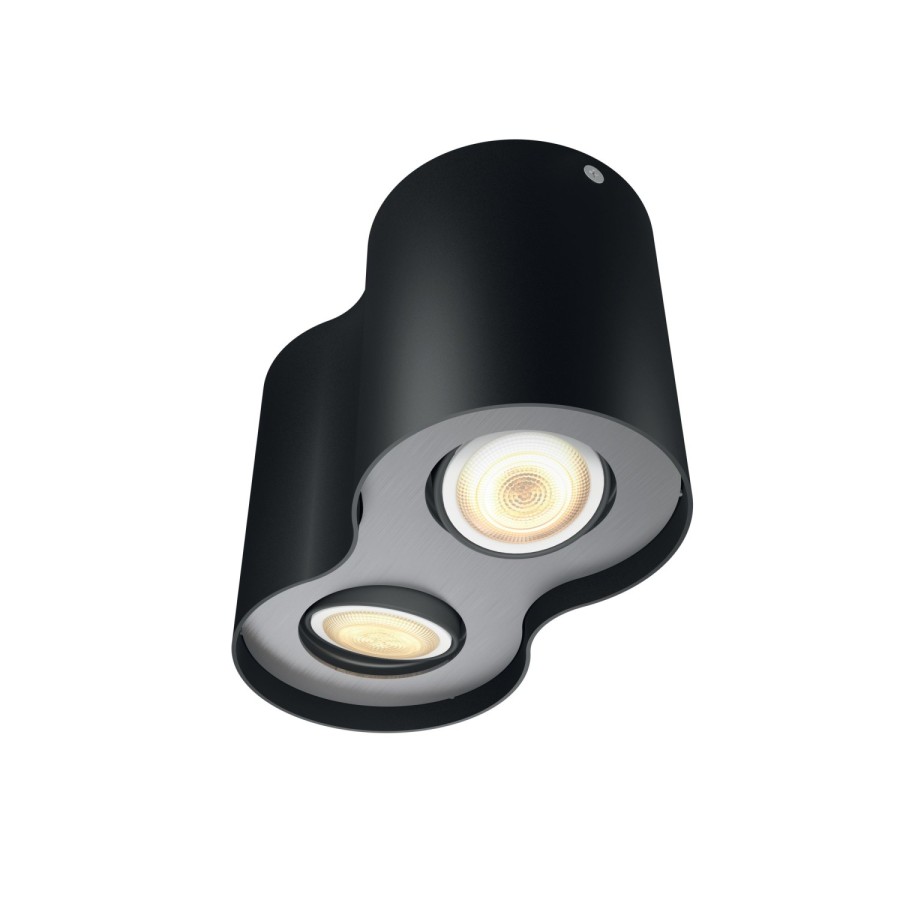 Connected Philips Luminaires Pillar HUE spot svetiljka LED crna