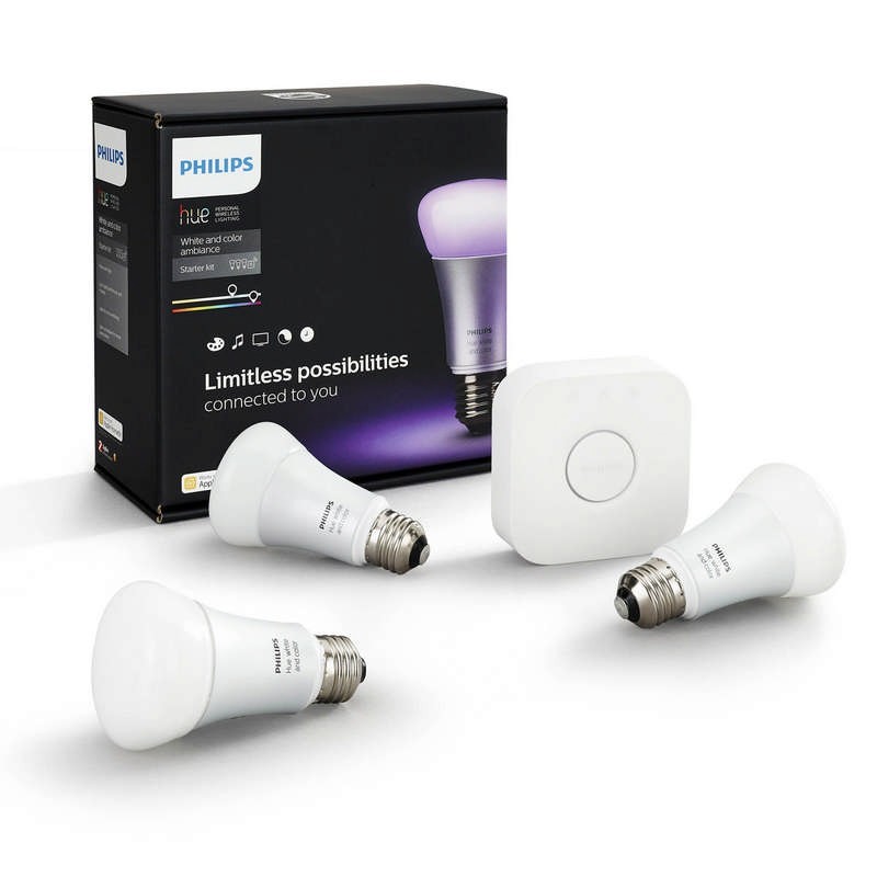 Philips HUE 10W A60 E27 3 set RGB