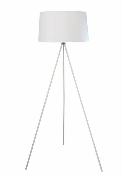 Podna lampa tronožac beli 8038