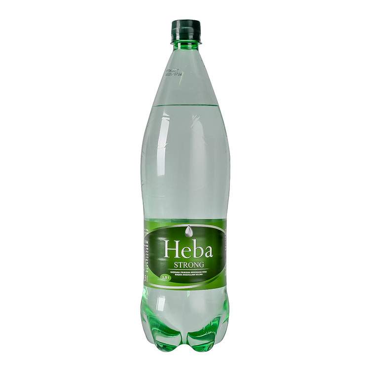 Heba gazirana prirodna mineralna voda 1,5l