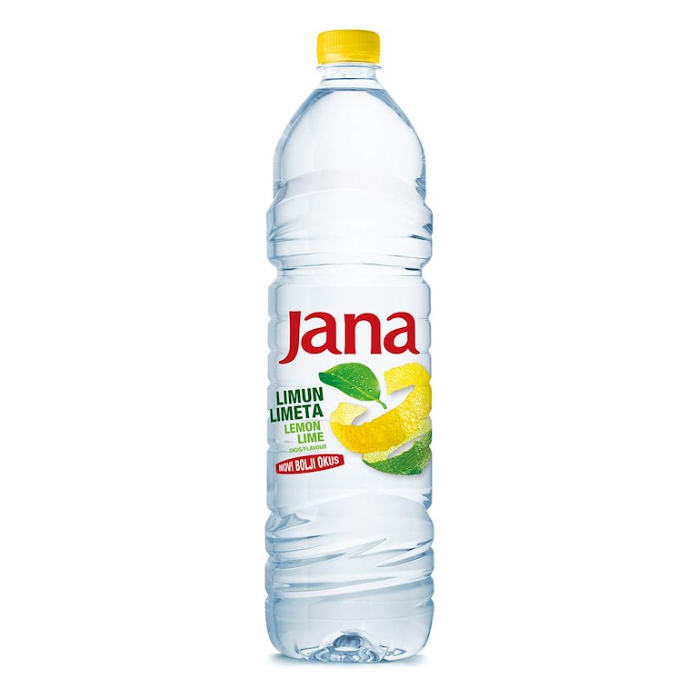 Jana Prirodna mineralna voda- sa ukusom limuna i limete 1,5 l