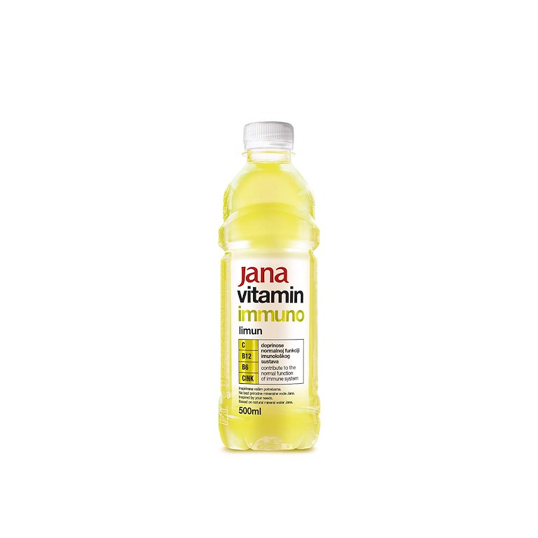 Jana vitamin immuno limun voda 500ml