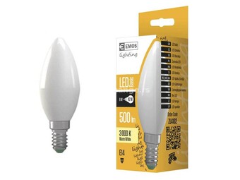 Led Sijalica Emos Basic Candle 6W E14 Ww Zl4102