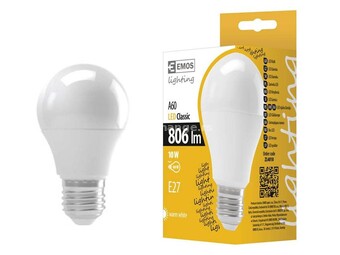 Led Sijalica Emos Basic A60 10W E27 Ww Zl4010