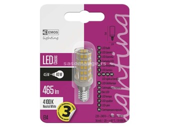 Led Sijalica Emos Classic Jc A++ 4.5W E 14 Nw Zq9141